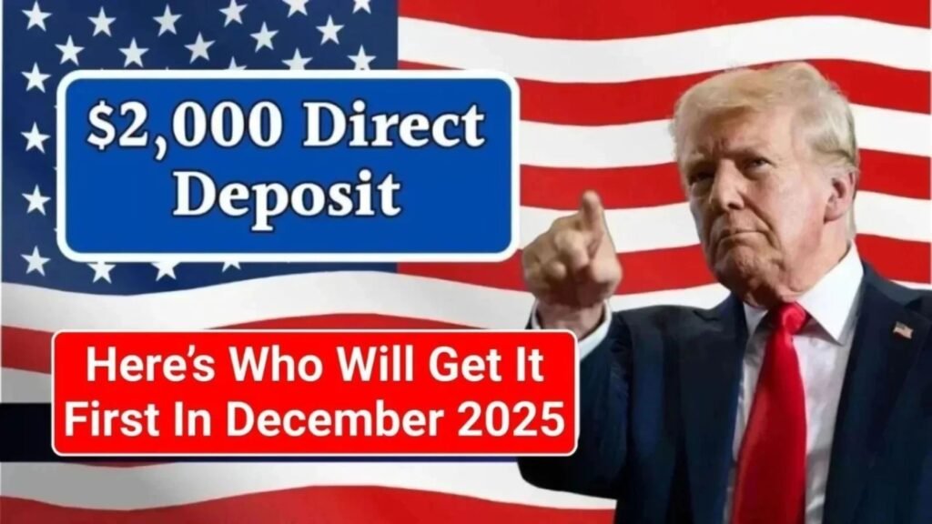 IRS Confirms $2000 Direct Deposit Payments on 30 November 2025 — Check ...