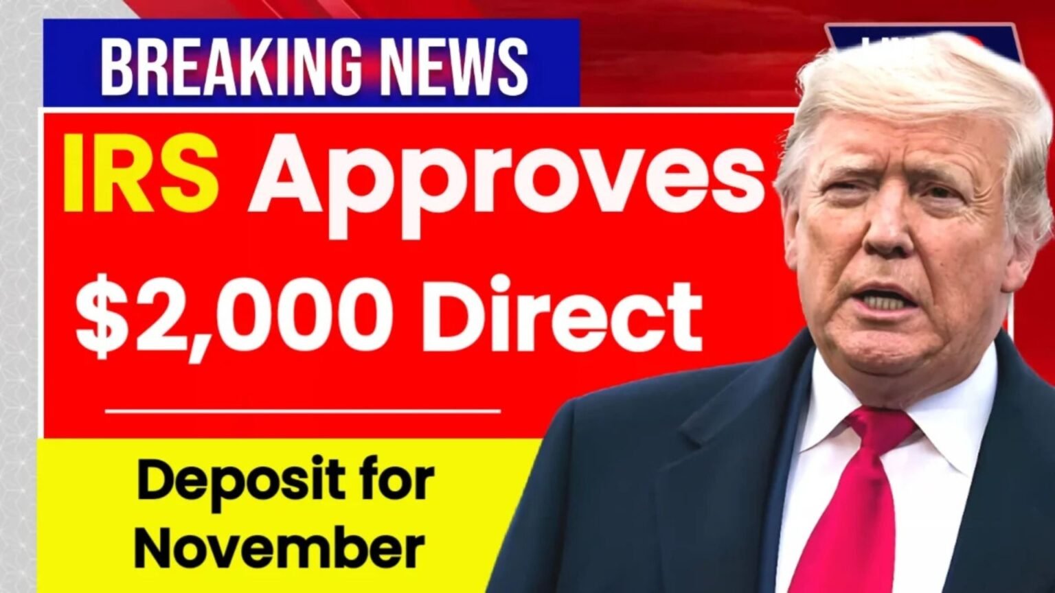 IRS $2,000 Direct Deposit for November 2025: Fact Check – No Approval ...